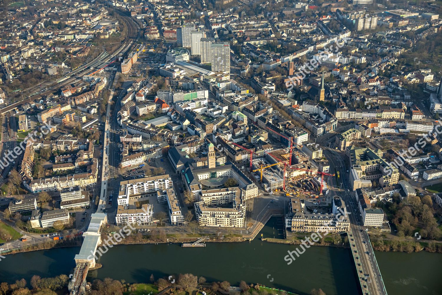 View City Centre River Ruhr Muelheim Editorial Stock Photo - Stock ...