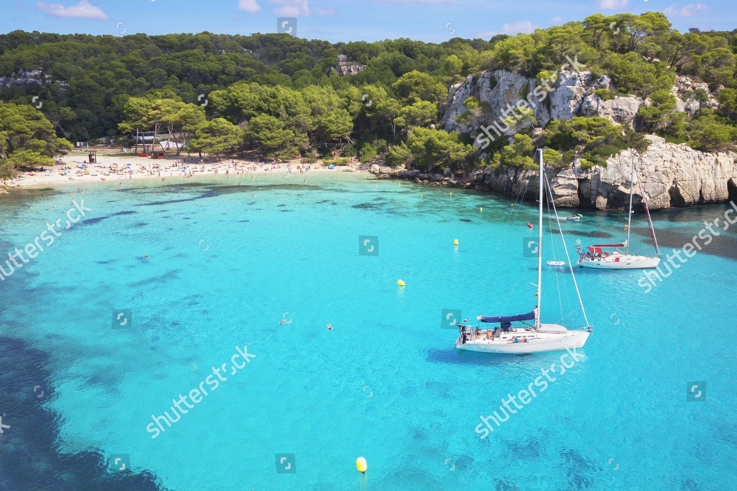 Cala Macarella Menorca Spain Editorial Stock Photo - Stock Image ...