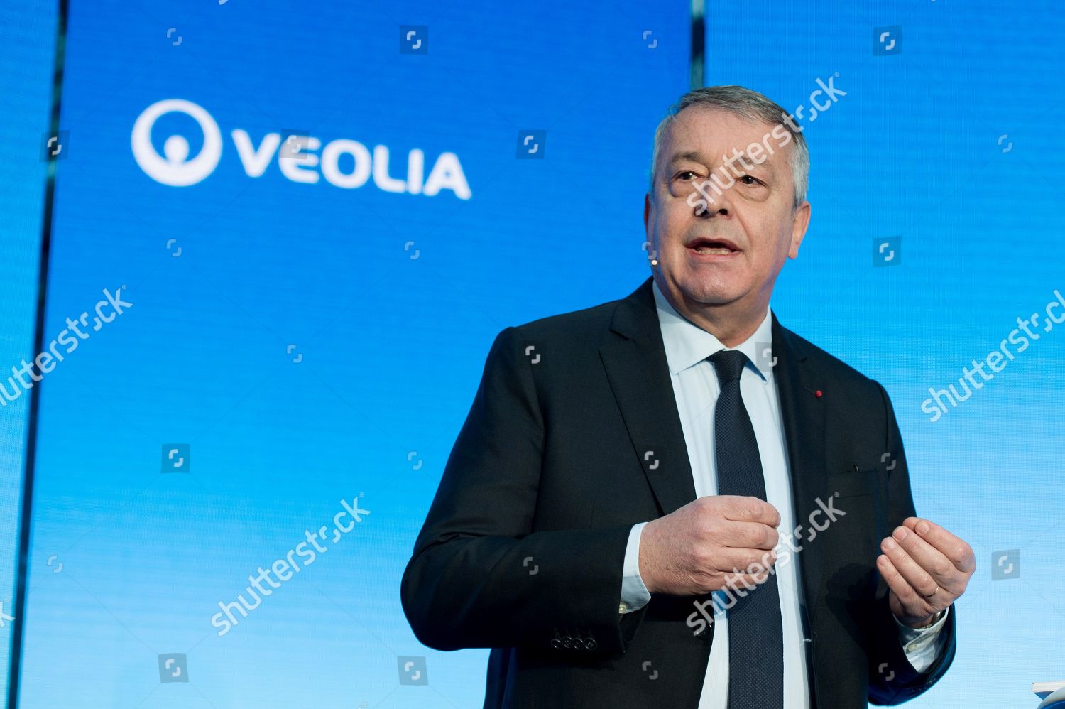 Antoine Frerot Veolia Chairman Ceo Editorial Stock Photo - Stock Image ...