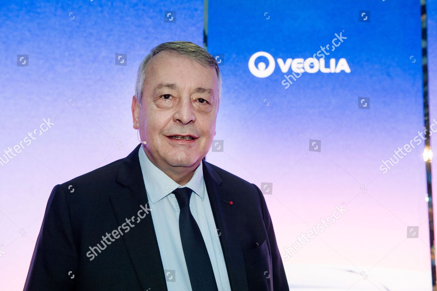 Antoine Frerot Veolia Chairman Ceo Editorial Stock Photo - Stock Image ...