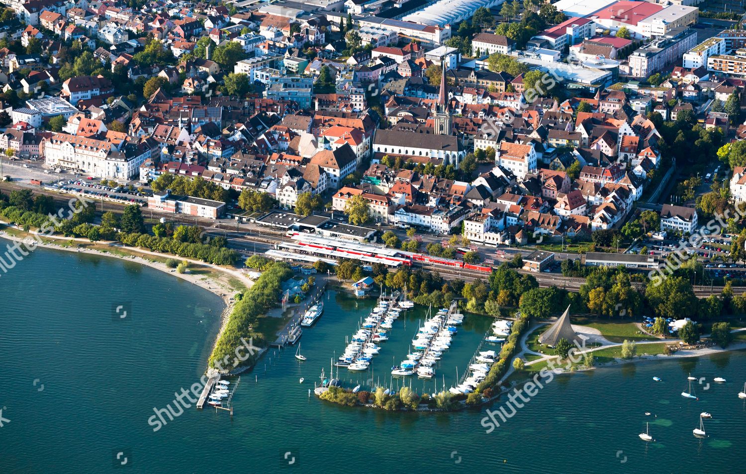 Radolfzell Moos Lake Constance Badenwuerttemberg Germany Editorial ...
