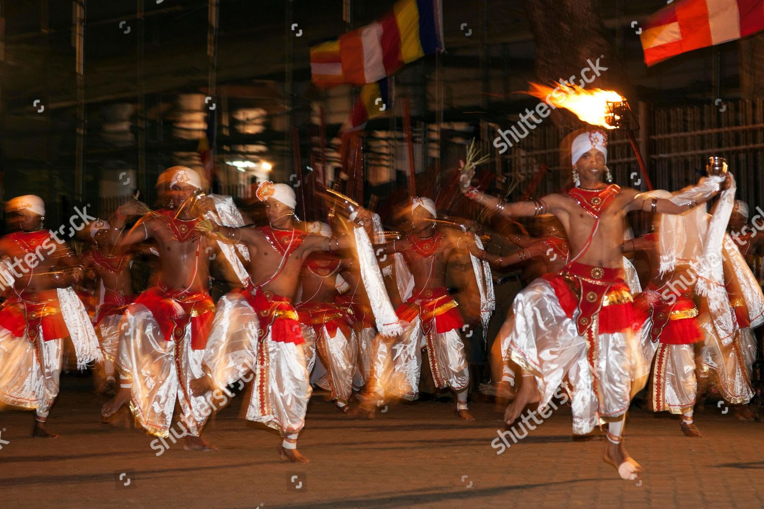 Dance Troupe Kandy Dancers Traditional Costumes Editorial Stock Photo ...
