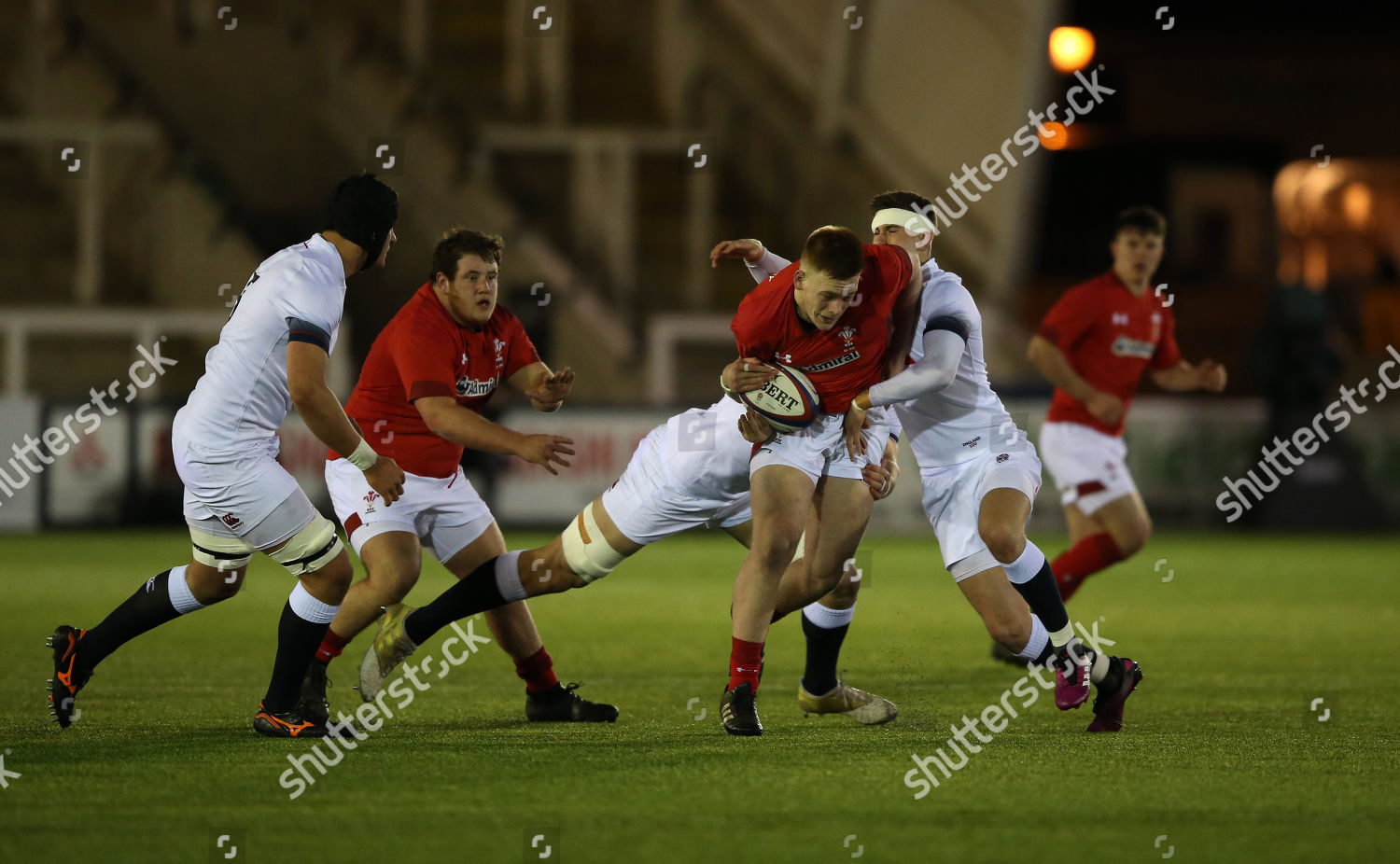 Iestyn Harris Wales On Attack Editorial Stock Photo - Stock Image ...