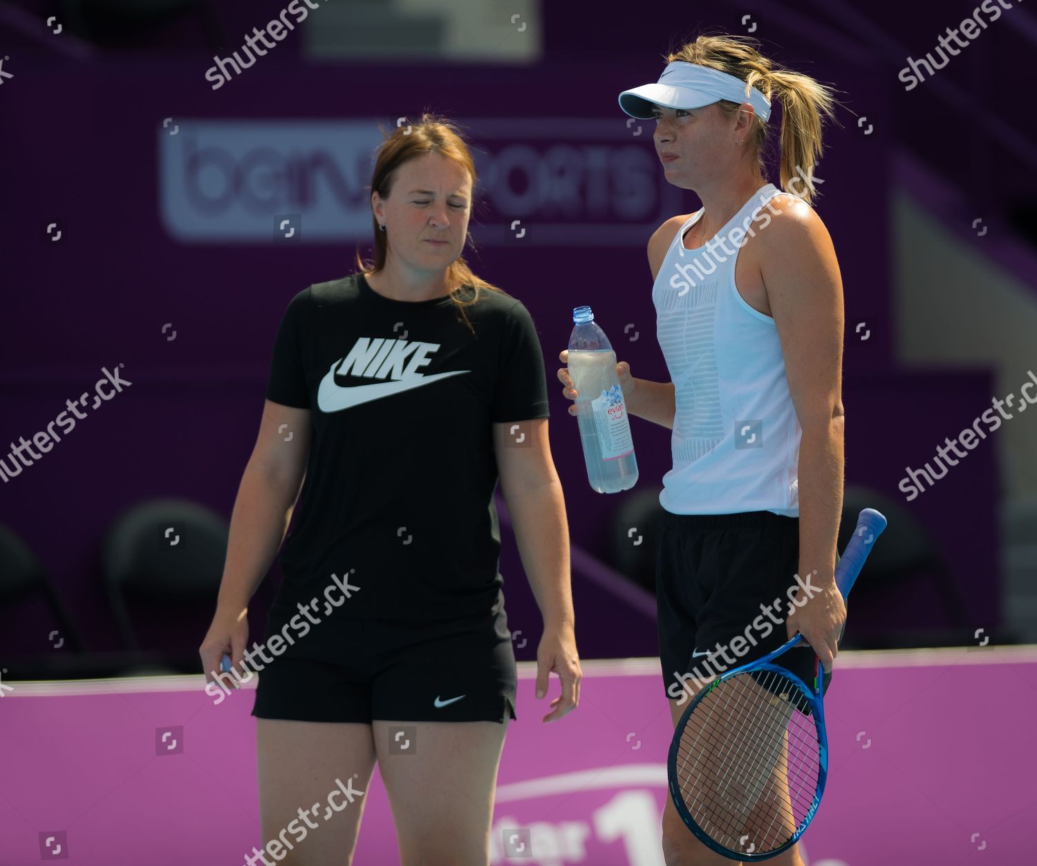 MARIA SHARAPOVA RUSSIA PRACTICES Editorial Stock Photo - Stock Image ...