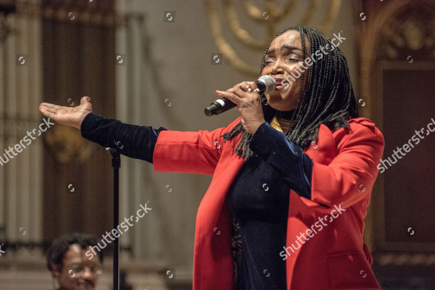 Haitian Singer Emeline Michel Refuge Music Editorial Stock Photo ...