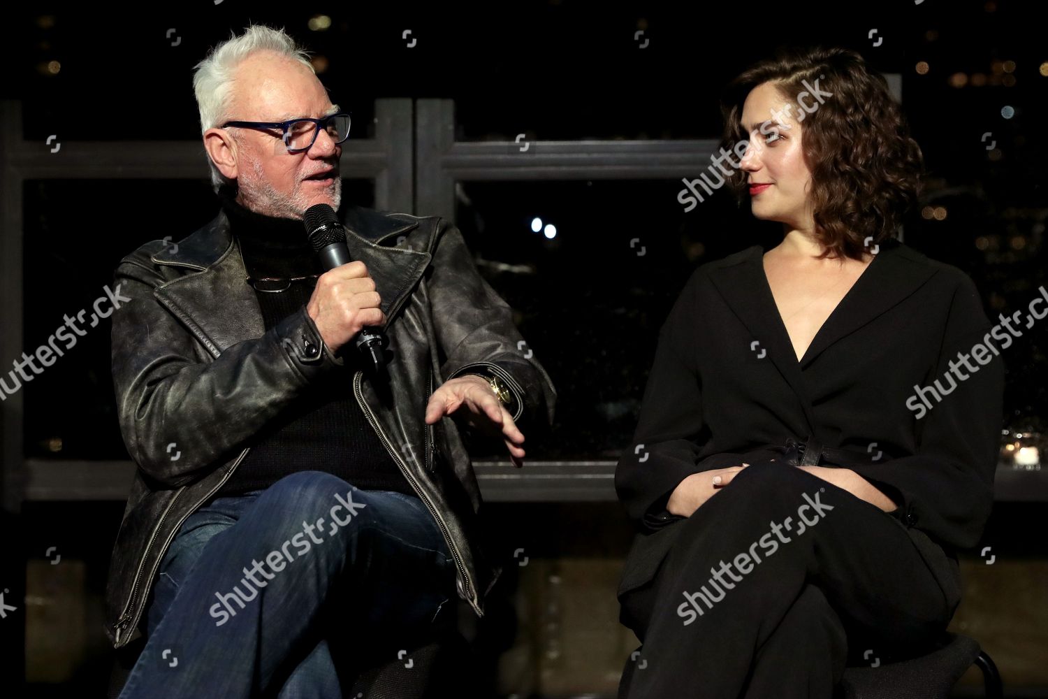 Malcolm Mcdowell Lola Kirke Editorial Stock Photo - Stock Image ...