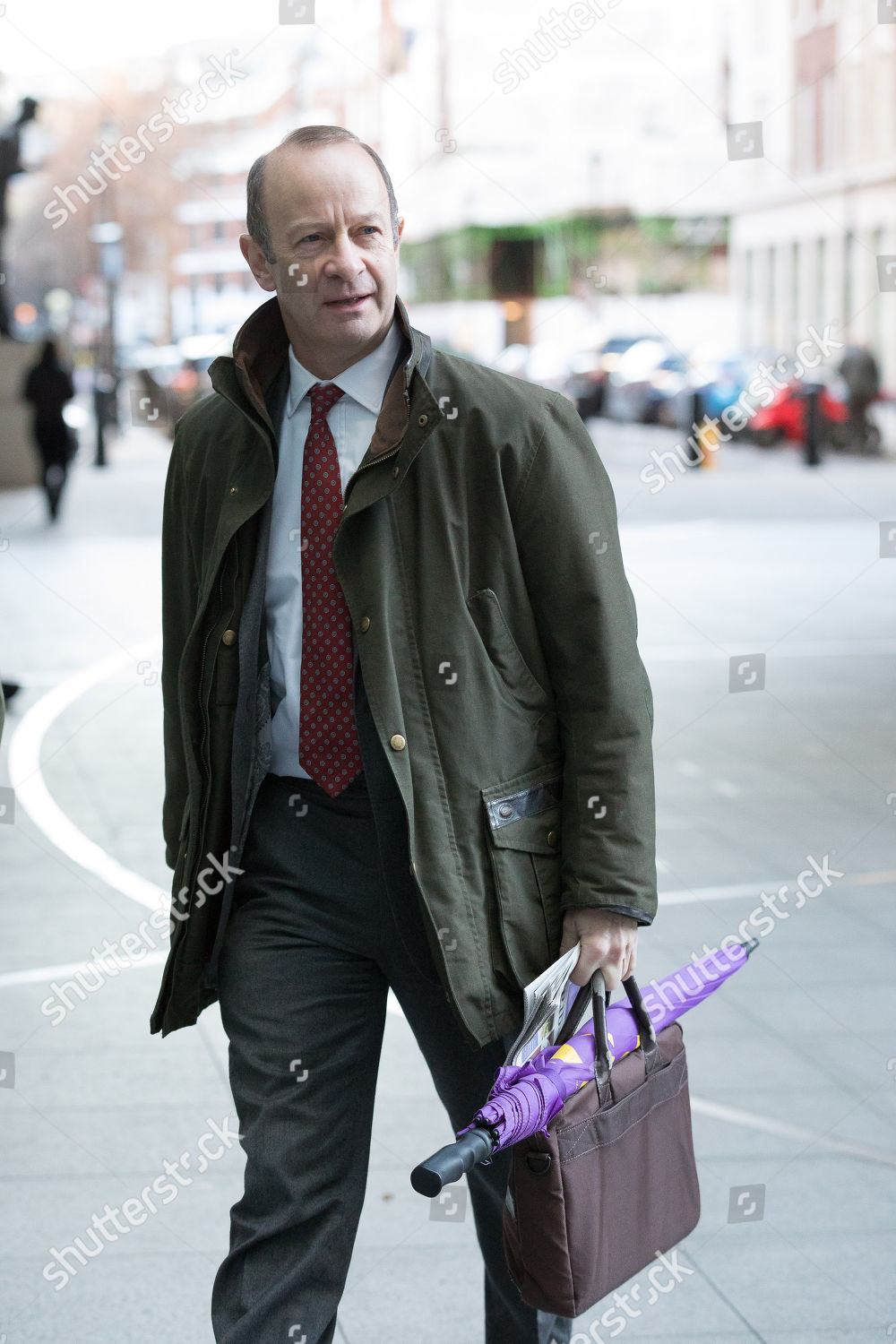 Henry Bolton Ukip Leader Arrives Bbc Editorial Stock Photo - Stock ...