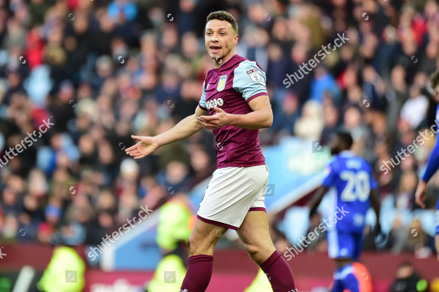 Aston Villa Defender James Chester 5 Editorial Stock Photo - Stock ...