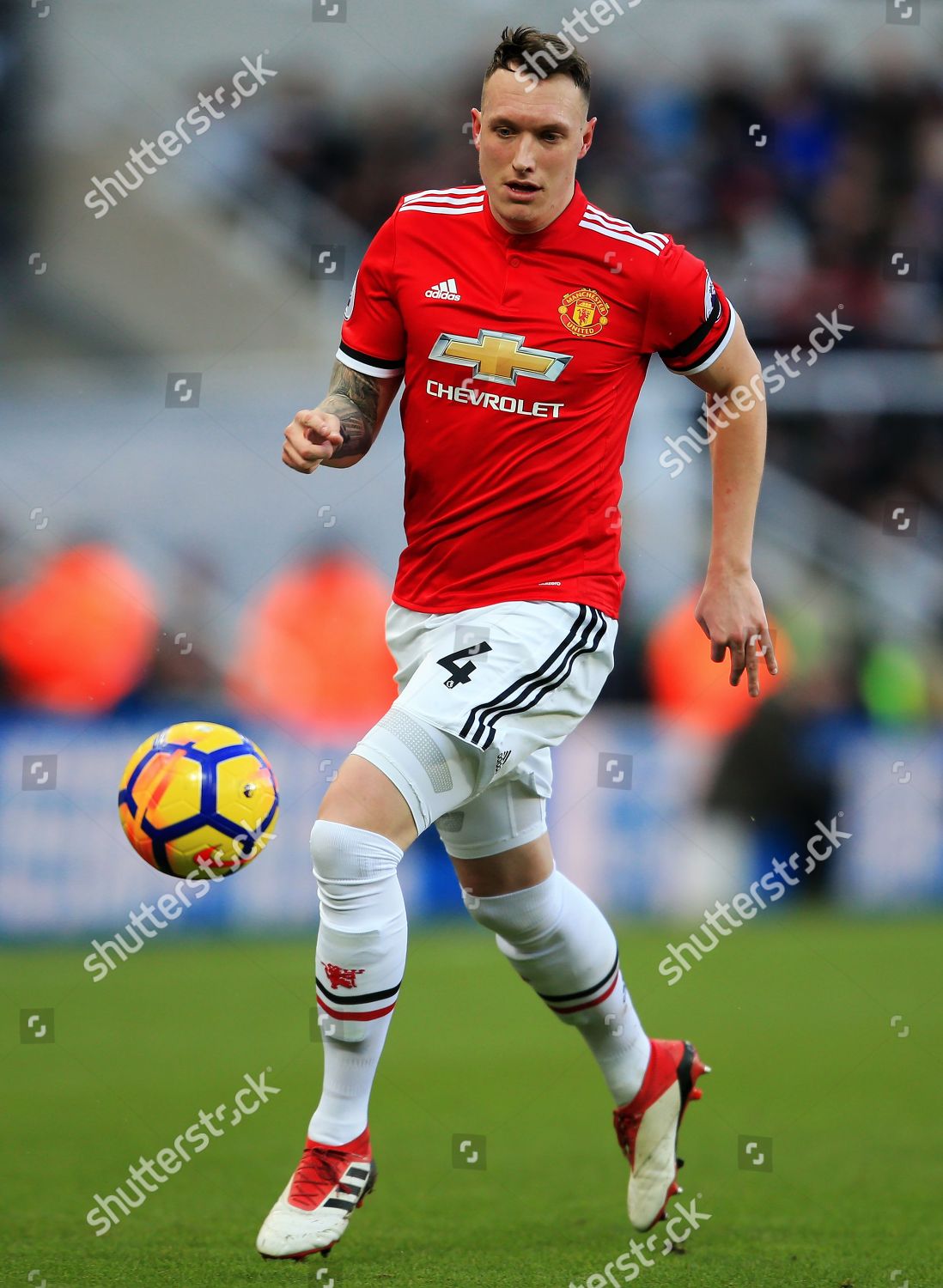 Phil Jones Manchester United Editorial Stock Photo - Stock Image ...