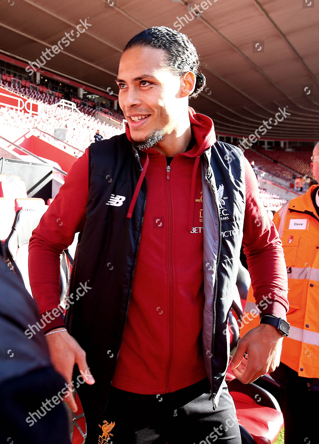 Virgil Van Dijk Liverpool All Smiles Editorial Stock Photo - Stock ...