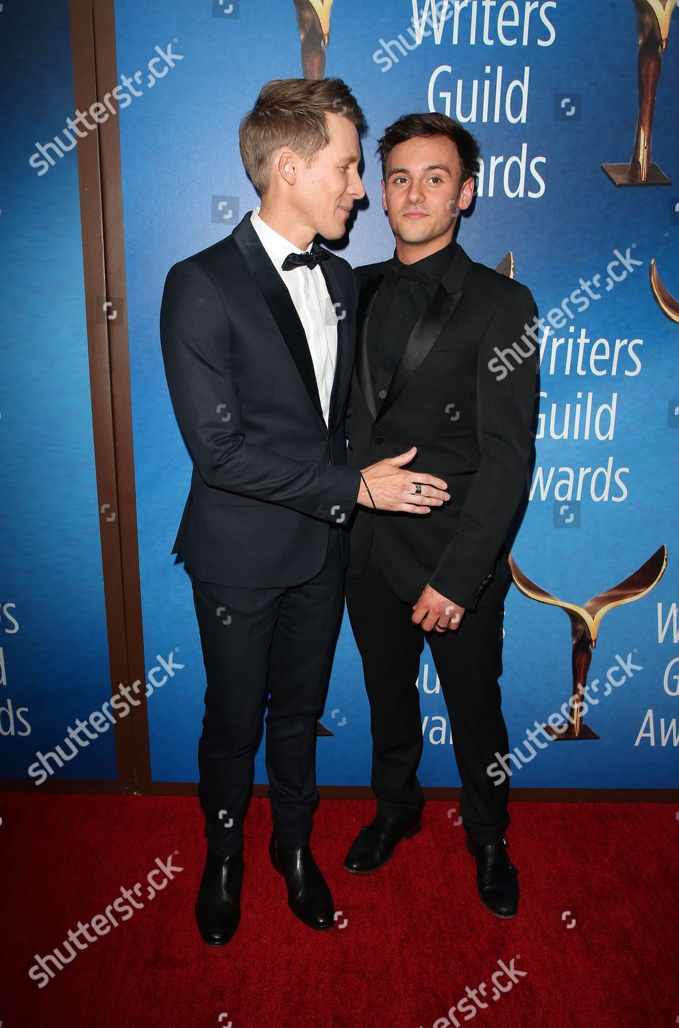 Dustin Lance Black Tom Daley Editorial Stock Photo - Stock Image ...