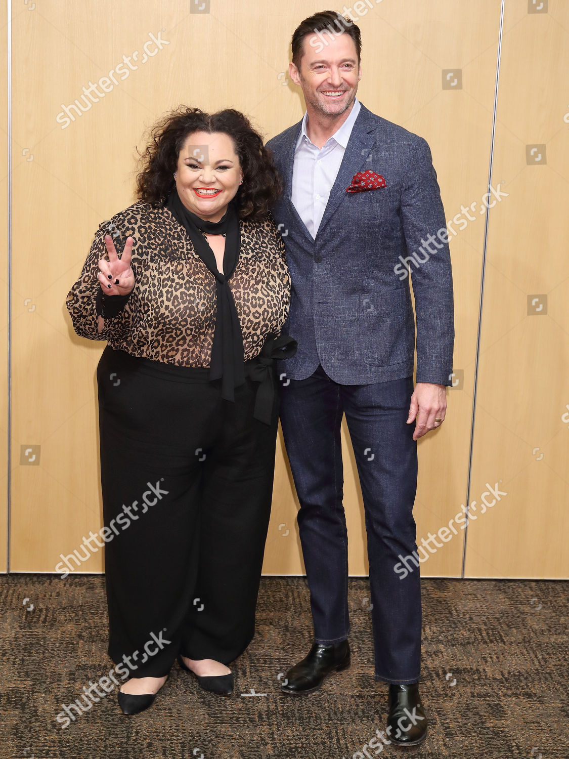 Hugh Jackman Kiara Settle Editorial Stock Photo - Stock Image ...
