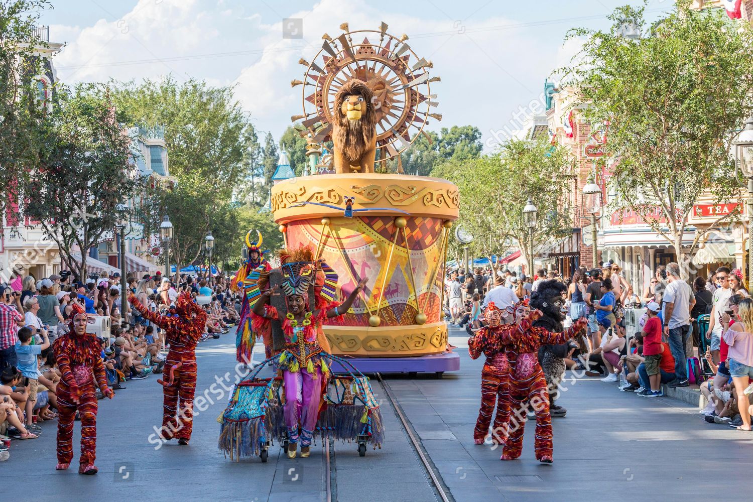 Parade Mickeys Soundsational Parade Disneyland Park Editorial Stock ...