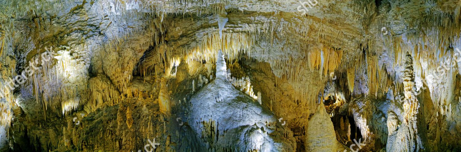 200panorama Stalactites Stalactites Dripstone Cave Aranui Editorial ...