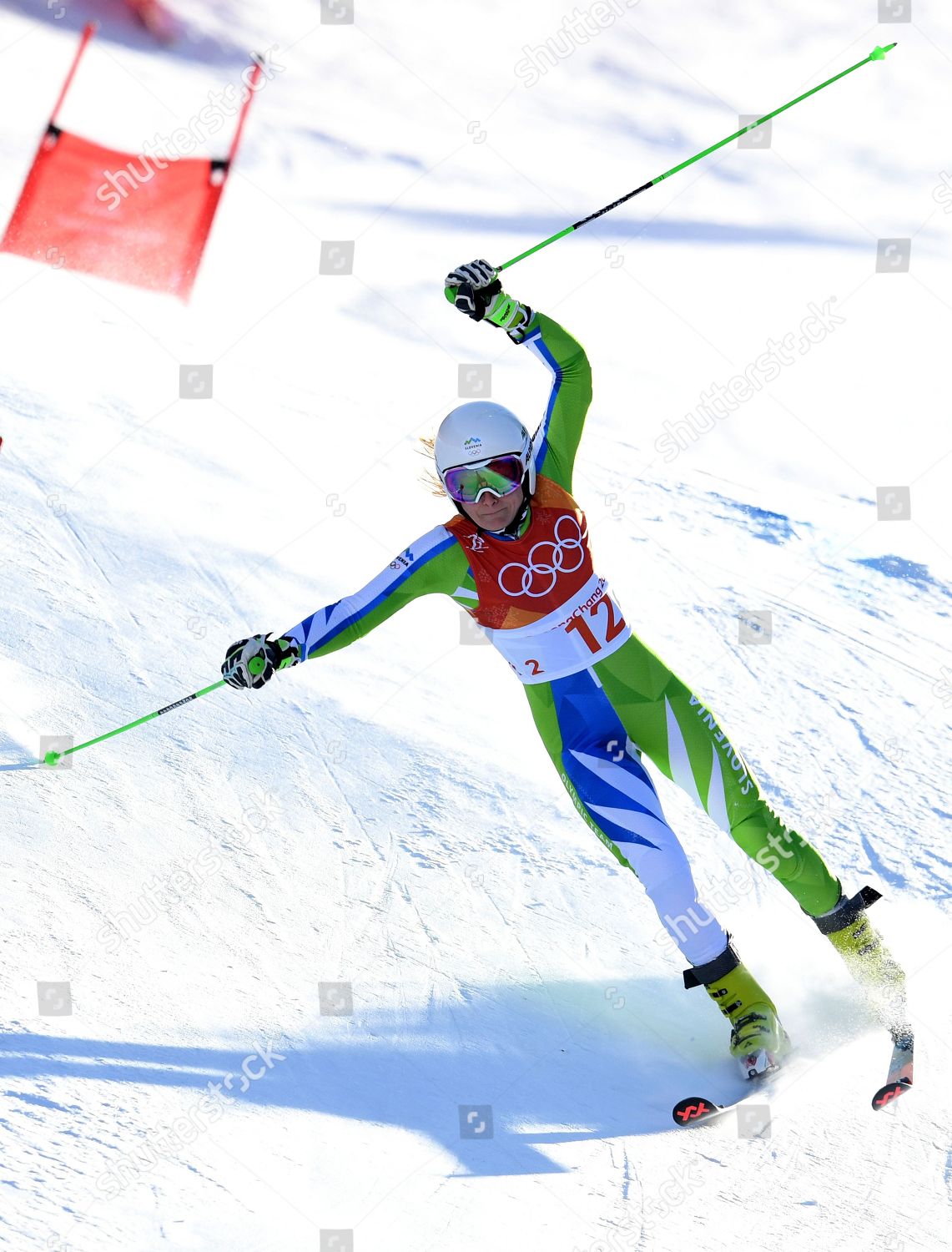 Ana Drev Slovenia Action During Womens Editorial Stock Photo - Stock ...