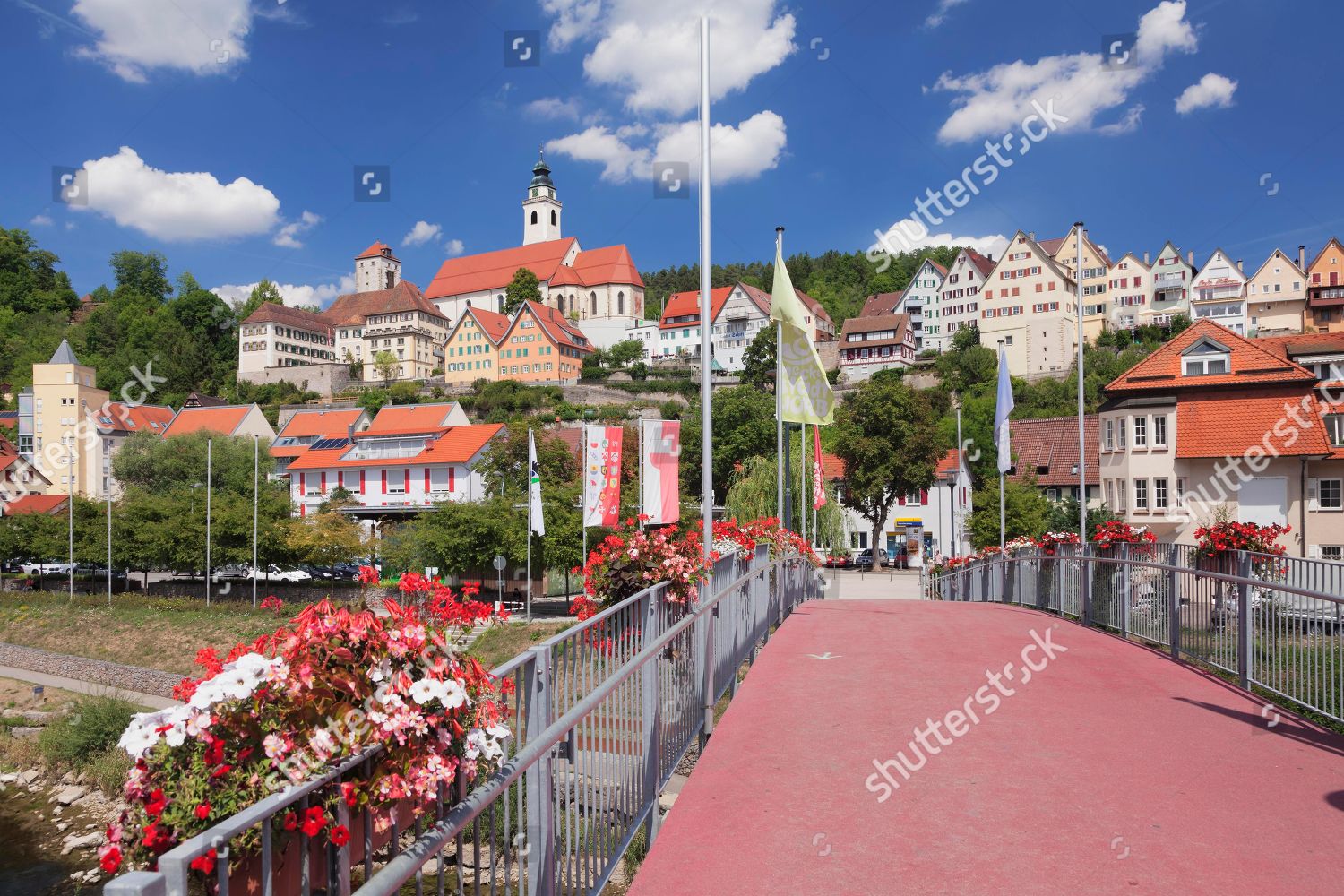 Horb Neckar Baden Wurttemberg Germany Editorial Stock Photo - Stock ...