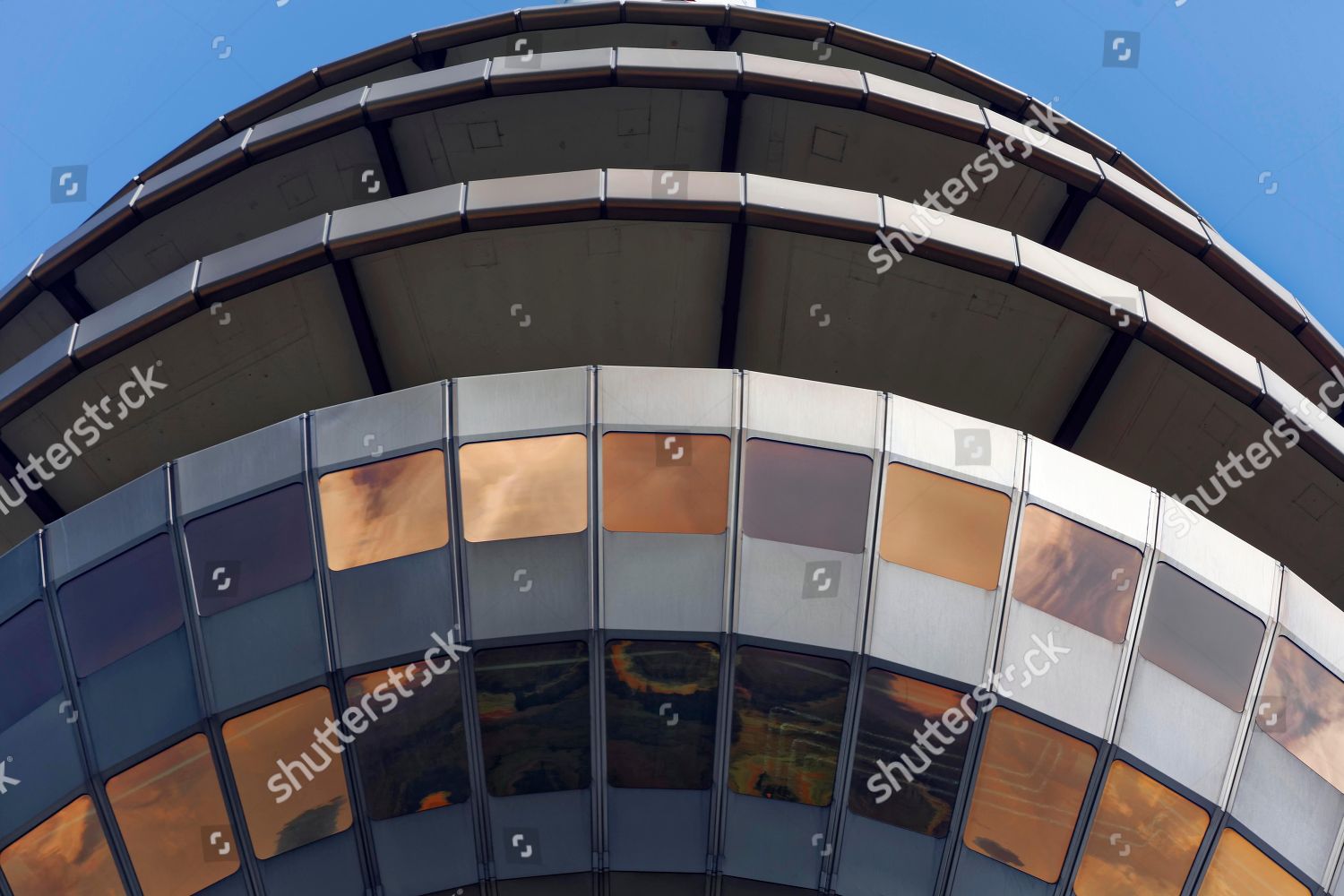 Windows Observation Platform Telecommunications Tower Nuremberg ...