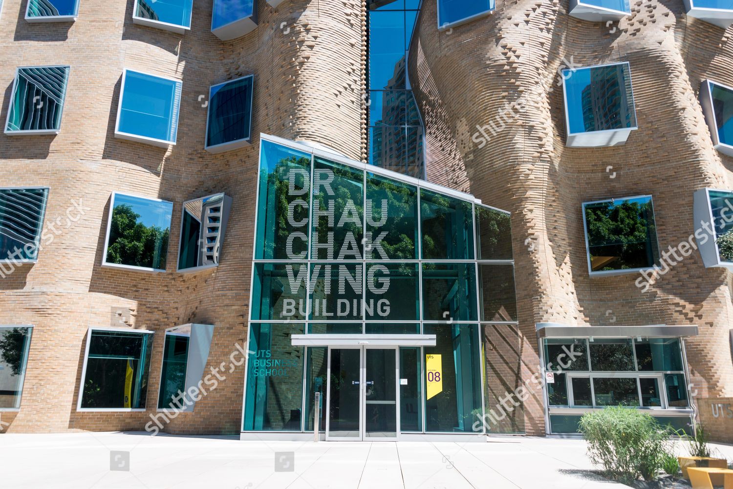 Modern Architecture Dr Chau Chak Wing Editorial Stock Photo - Stock ...