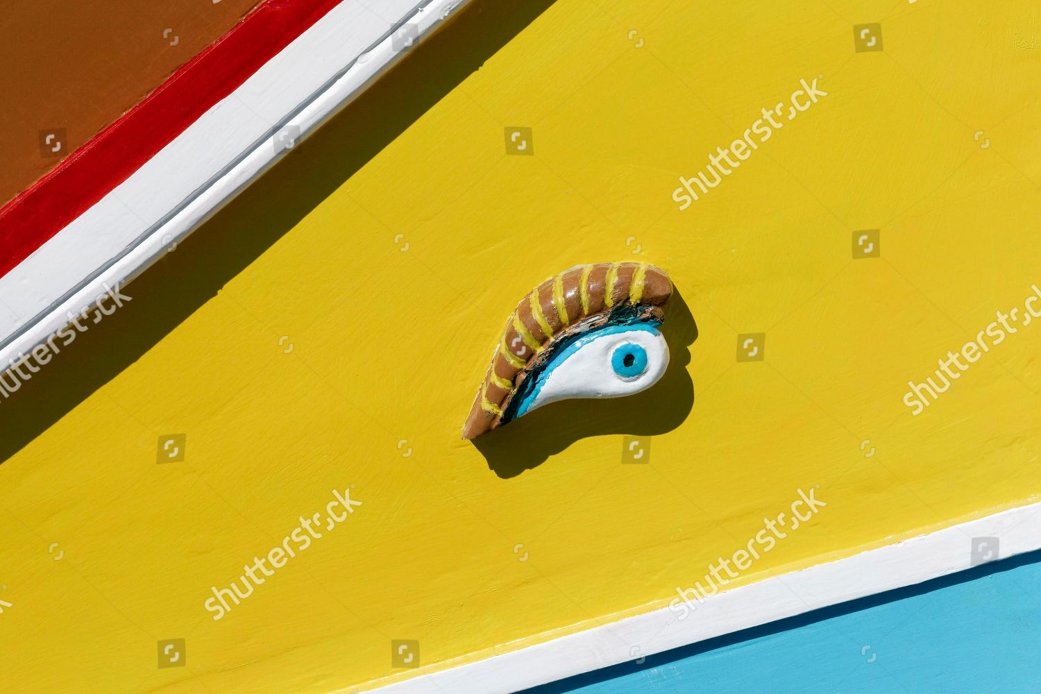 LUZZU BOW OSIRIS EYE MALTESE FISHING Editorial Stock Photo - Stock ...