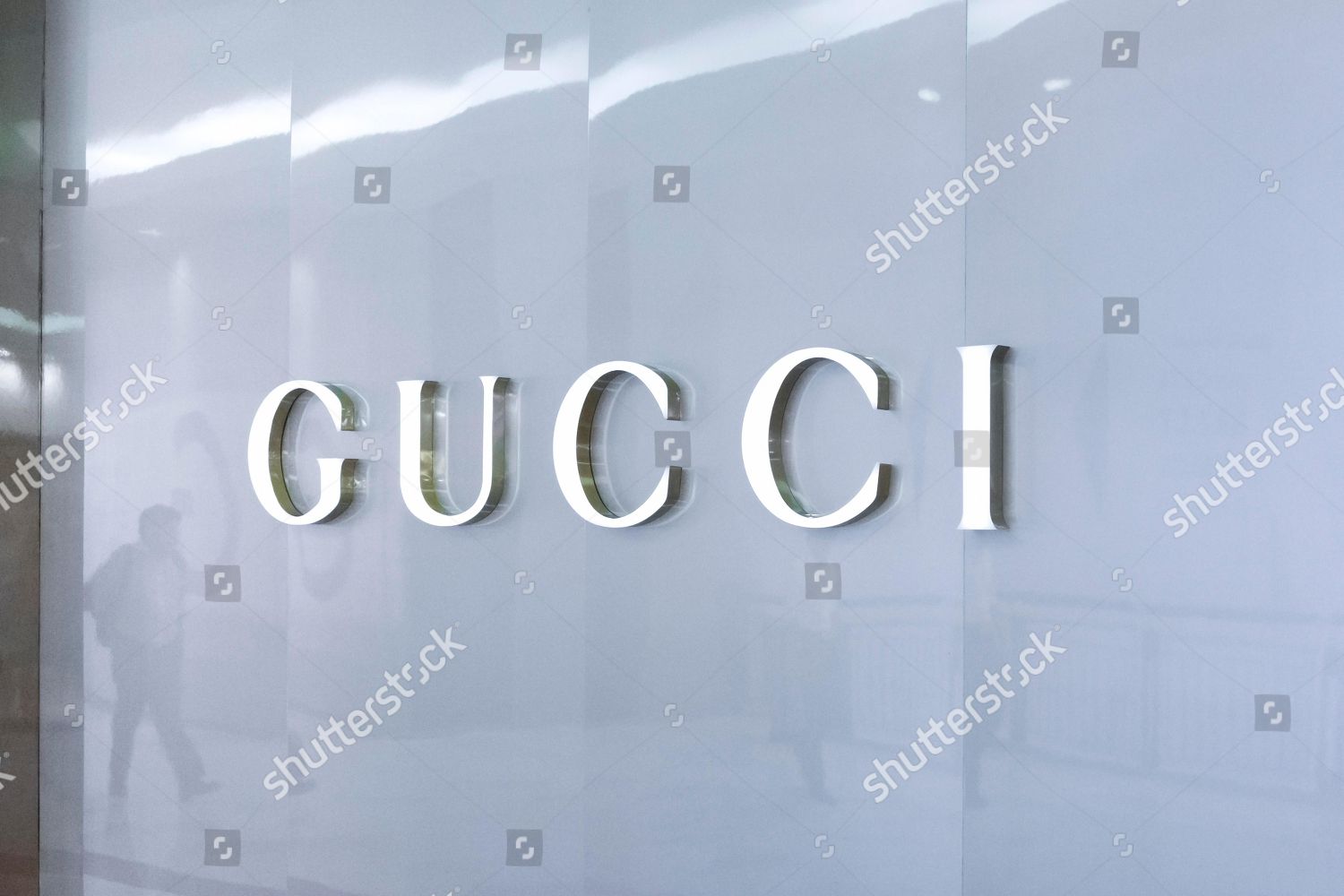 Gucci Shop Logo Suria Klcc Shopping Editorial Stock Photo - Stock Image ...