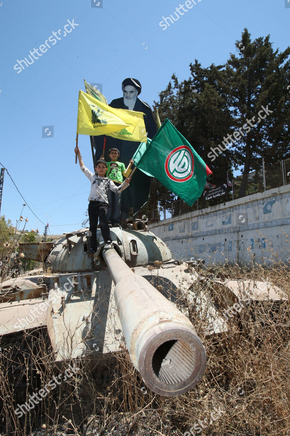 Children Hezbollah Flags Editorial Stock Photo - Stock Image | Shutterstock