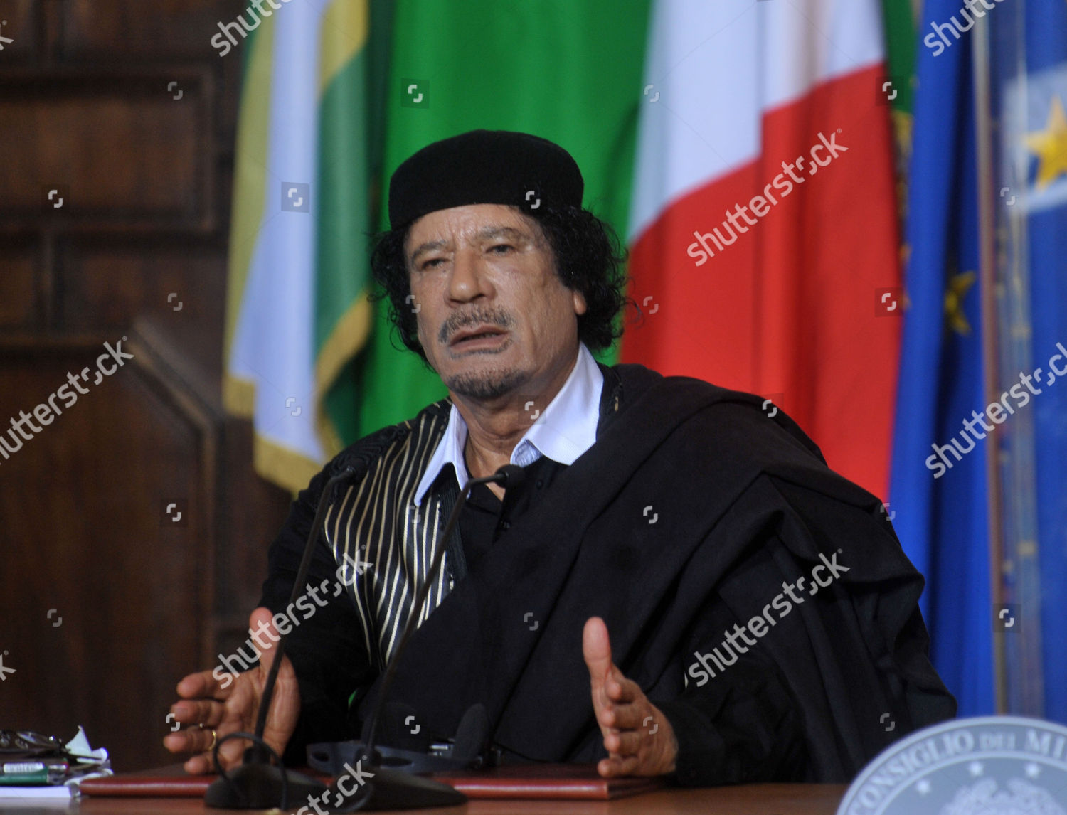 Colonel Muammar Gaddafi Editorial Stock Photo - Stock Image | Shutterstock