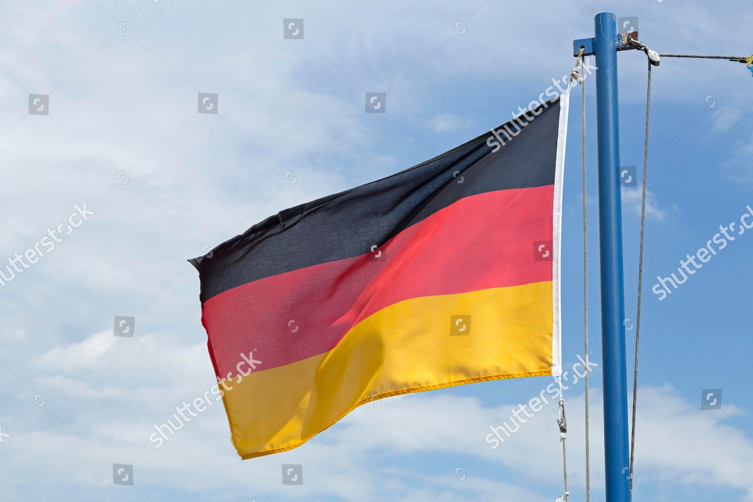 Germany Flag Schleswigholstein Kiel Editorial Stock Photo - Stock Image ...