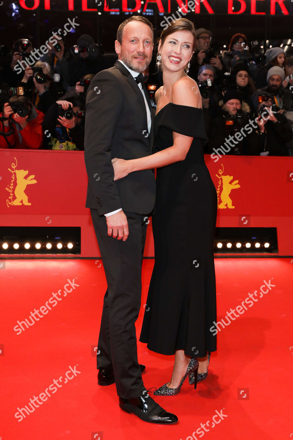 Wotan Wilke Moehring Mit Partner Cosima Editorial Stock Photo - Stock ...