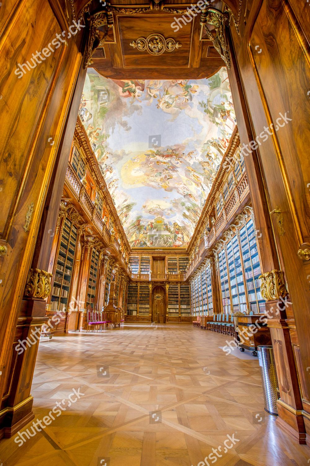 Philosophical Hall Library Strahov Monastery Prague Editorial Stock ...