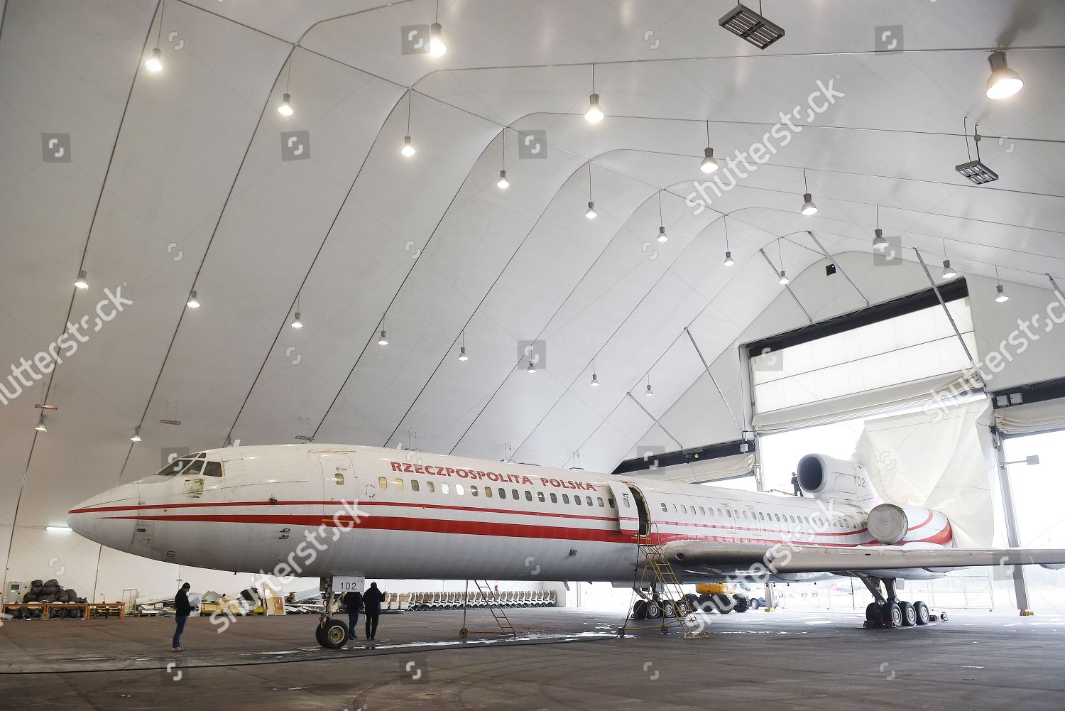 View On Twin Tupolev Aircraft 23rd Editorial Stock Photo - Stock Image ...