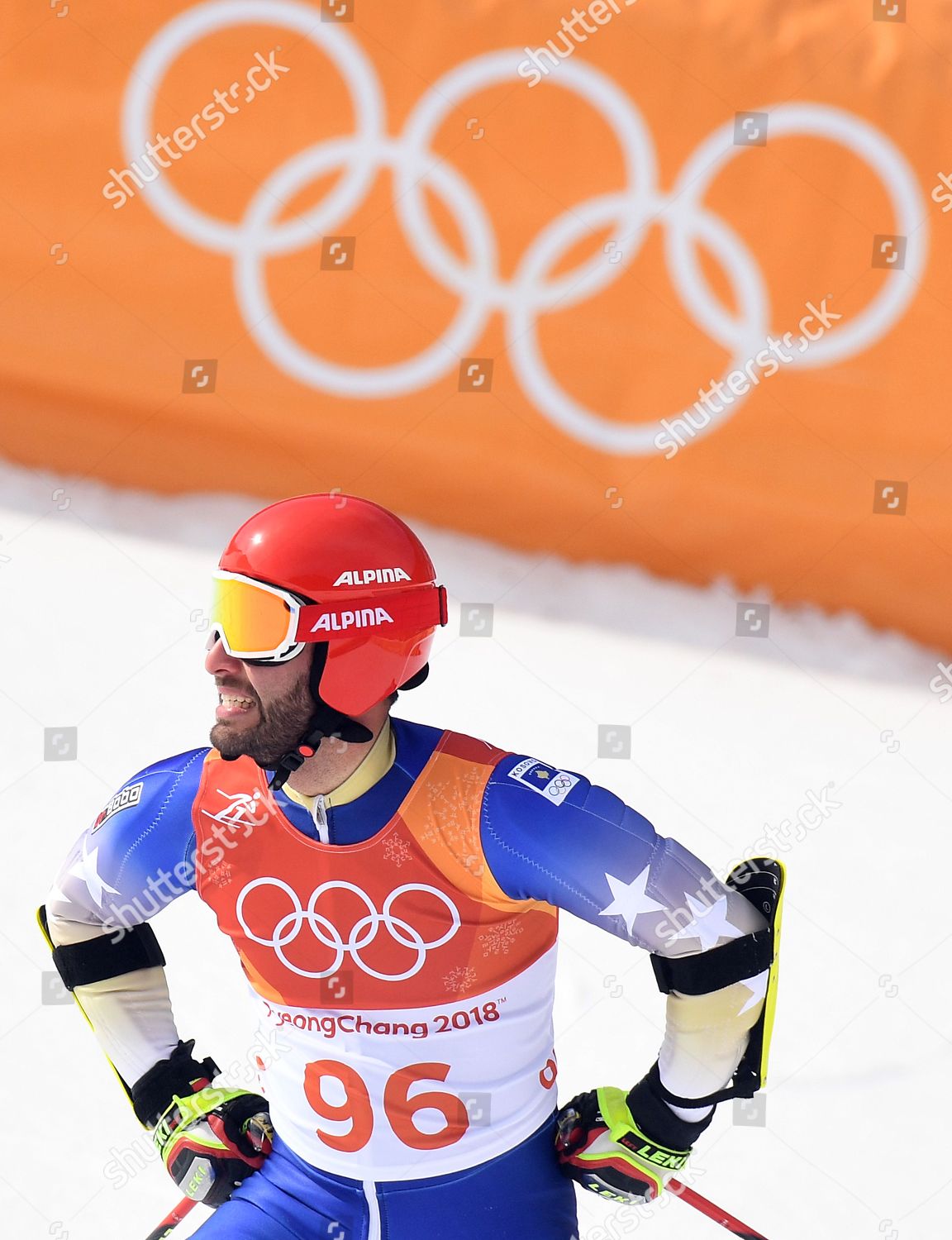 Albin Tahiri Kosovo Reacts After Mens Editorial Stock Photo - Stock ...