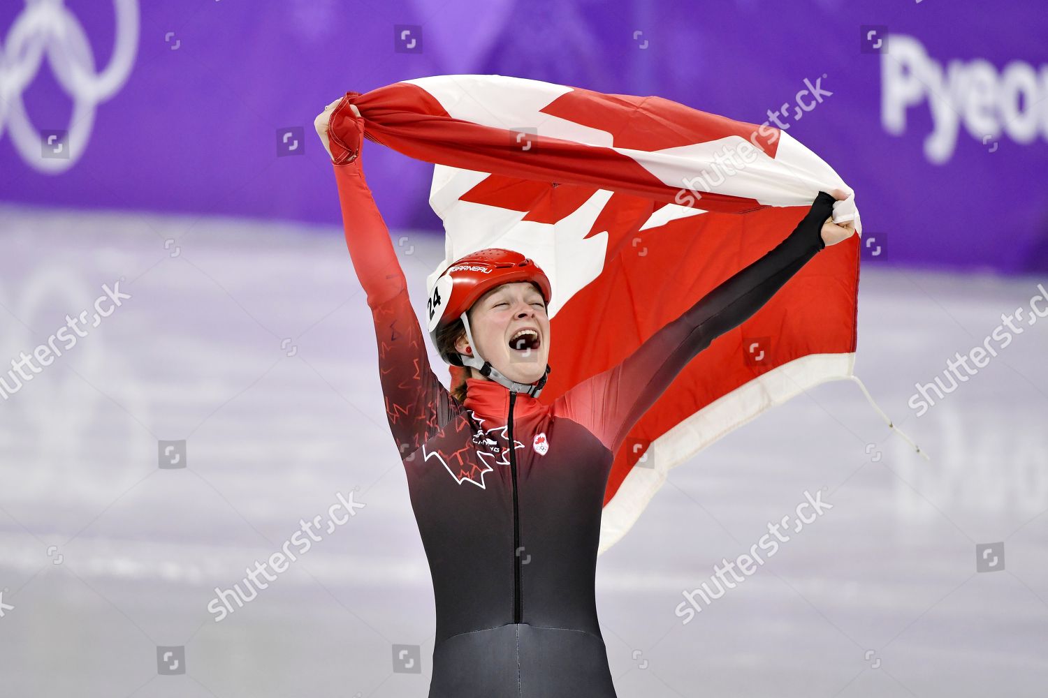 Kim Boutin Can During Ladies Short Editorial Stock Photo - Stock Image ...