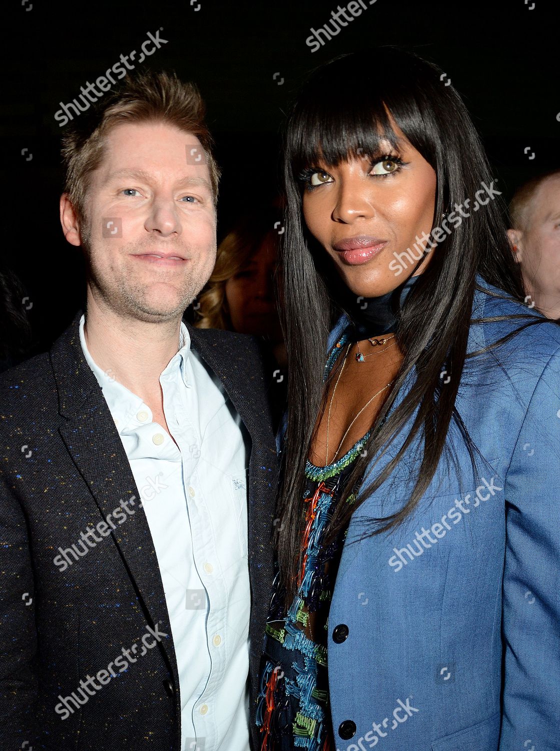 Christopher Bailey Naomi Campbell Editorial Stock Photo - Stock Image ...