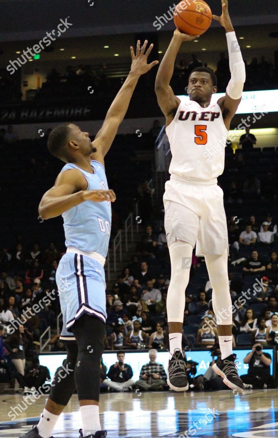 Utep Miners Forward Trey Wade 5 Editorial Stock Photo - Stock Image ...