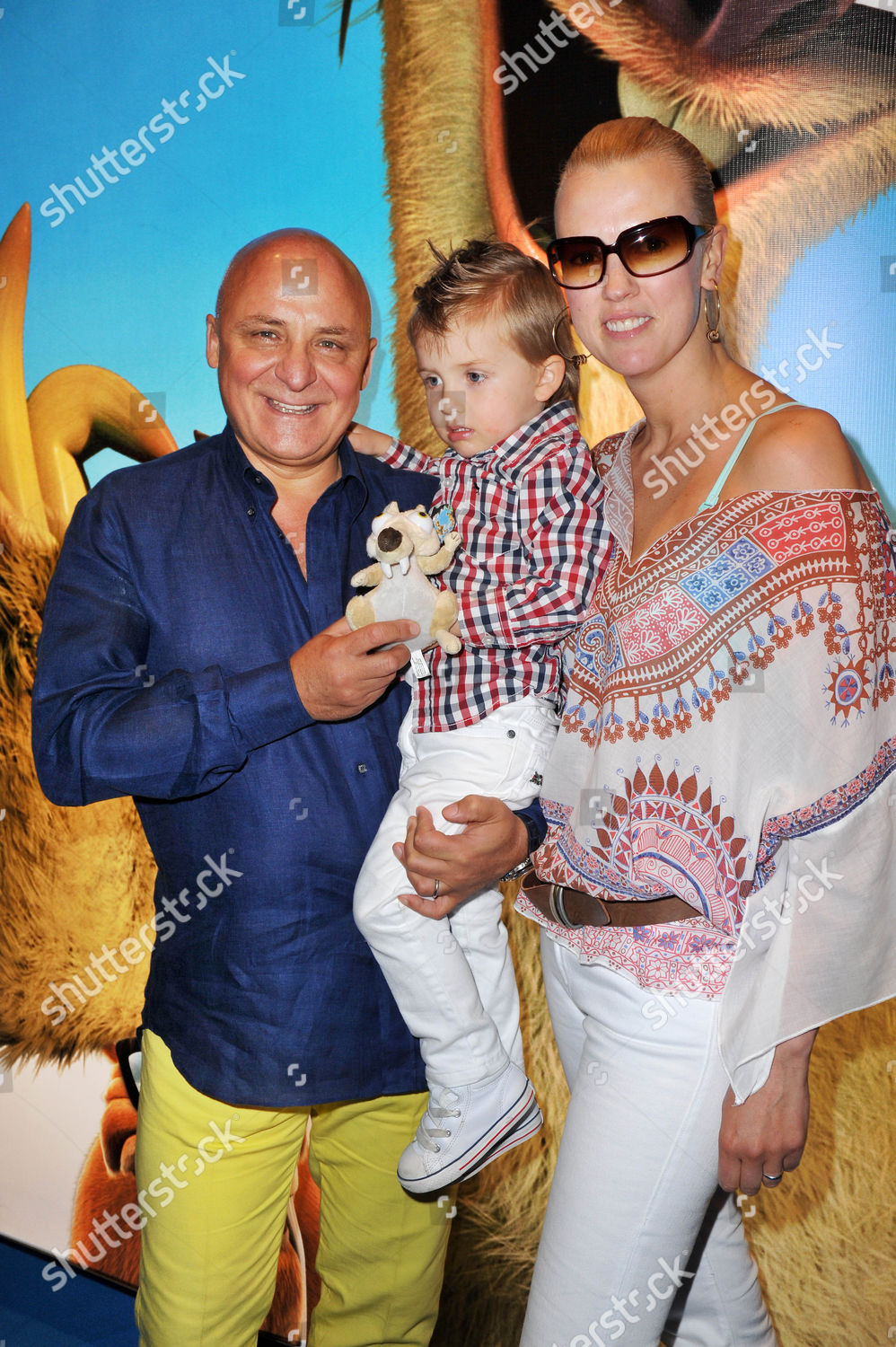Aldo Zilli Wife Nikki Son Rocco Editorial Stock Photo - Stock Image ...