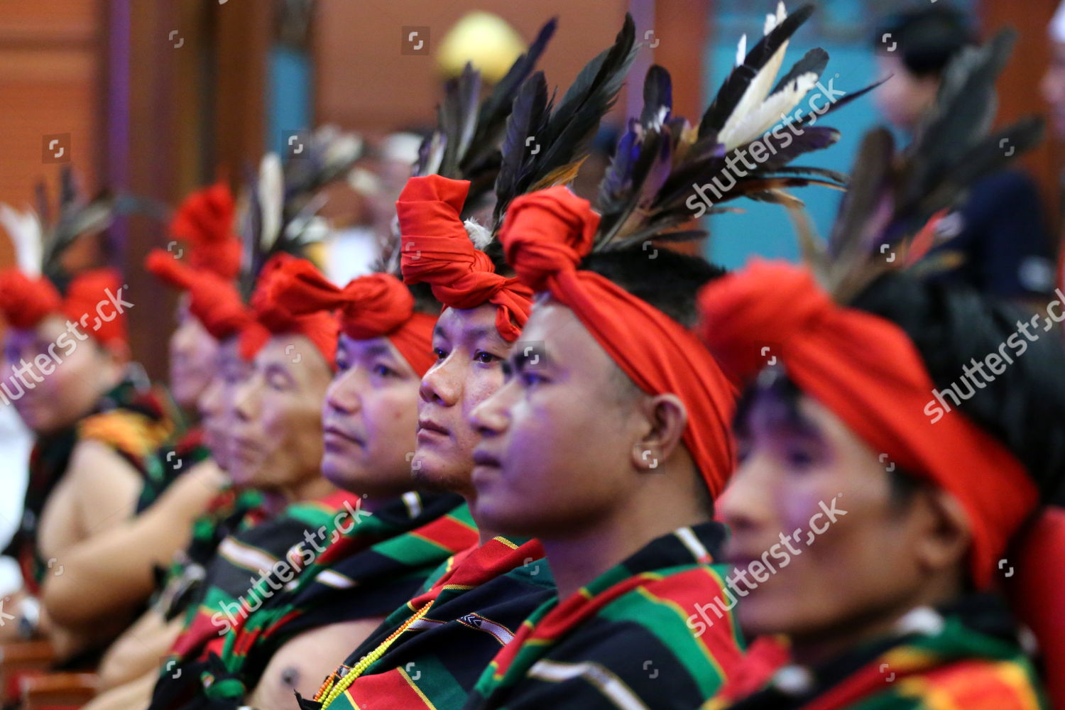 Chin Ethnic People Attend Ceremony Held Editorial Stock Photo - Stock ...