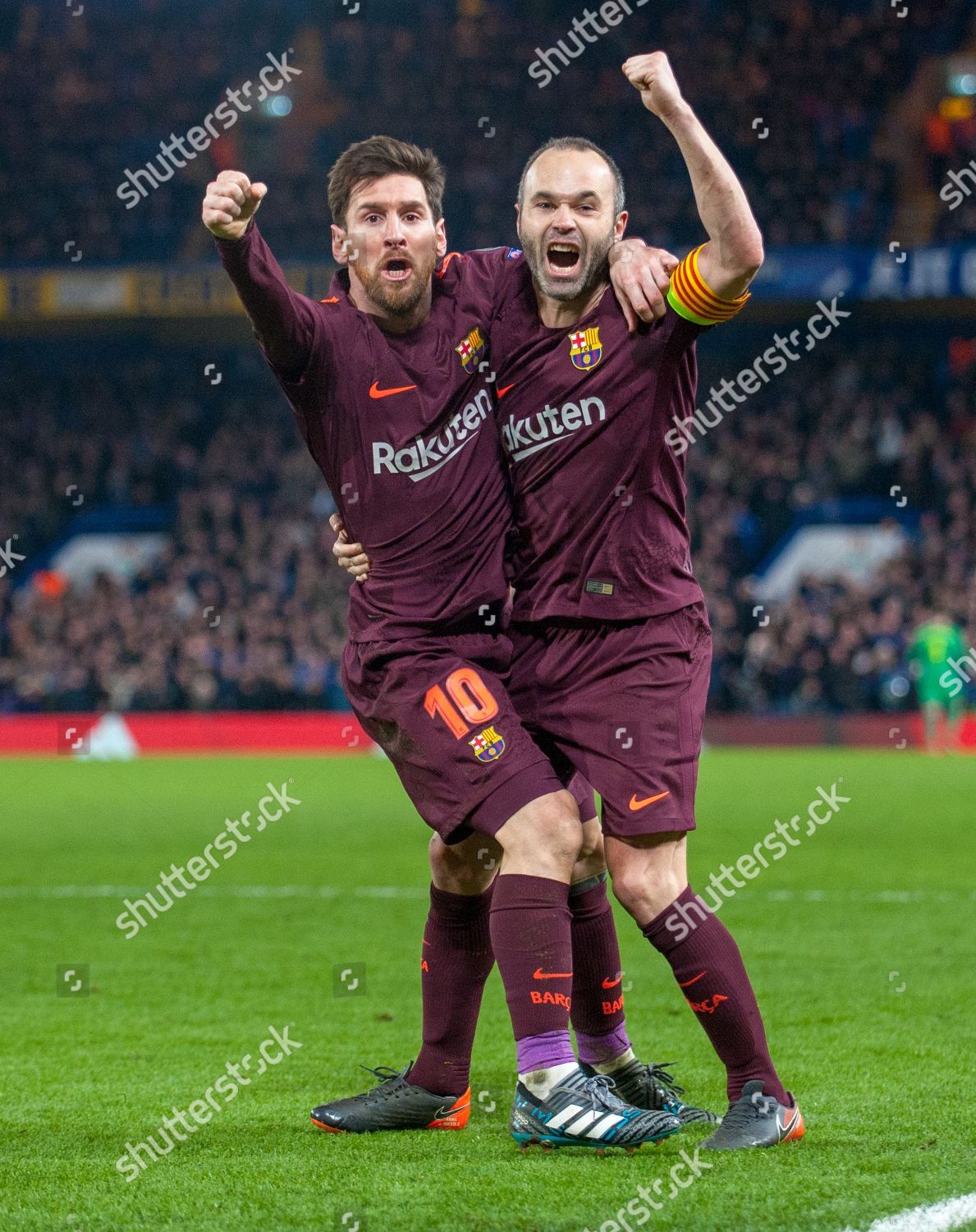 Lionel Messi Fc Barcelona Celebrates His Editorial Stock Photo - Stock ...