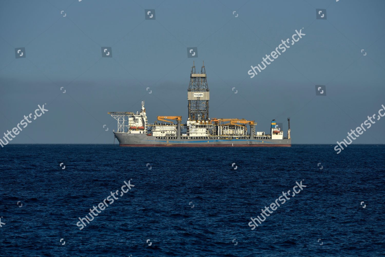 Drilling Ship Pacific Scirocco Pacific Drilling Editorial Stock Photo ...
