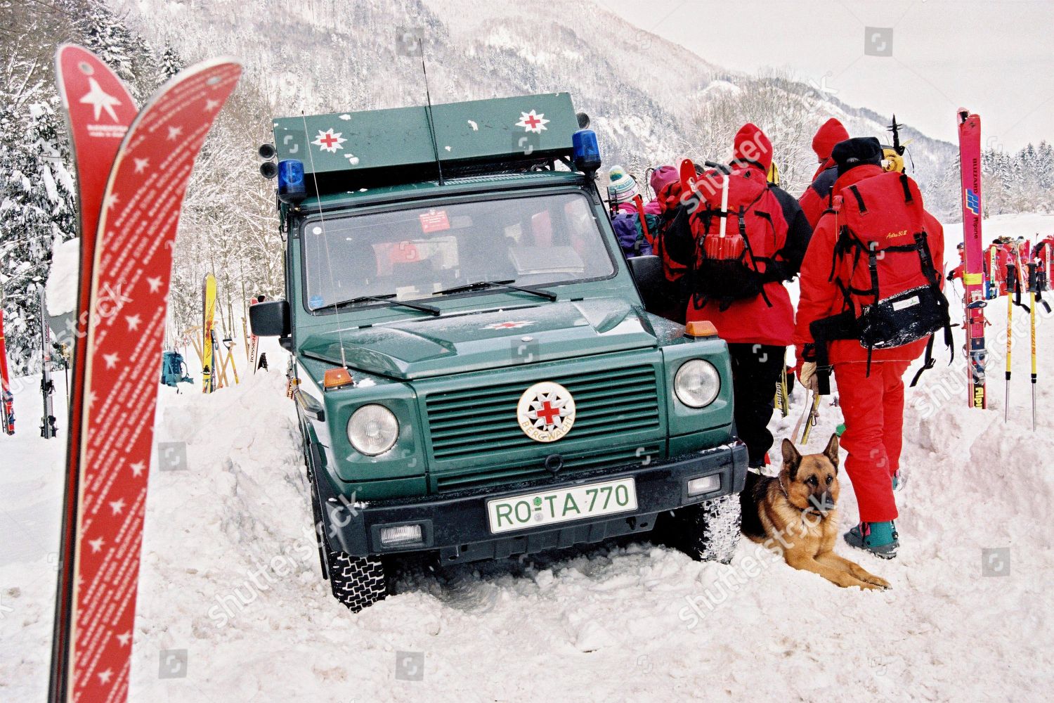 Mountain Rescue Mission Rescue Team After Editorial Stock Photo - Stock ...