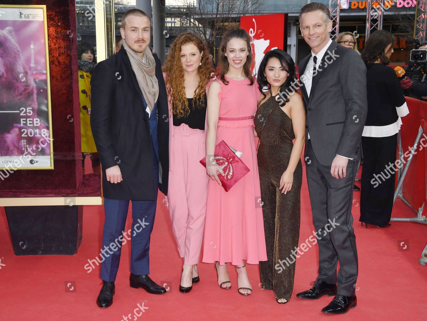 Actors Albrecht Schuch Anja Antonowicz Paula Editorial Stock Photo ...