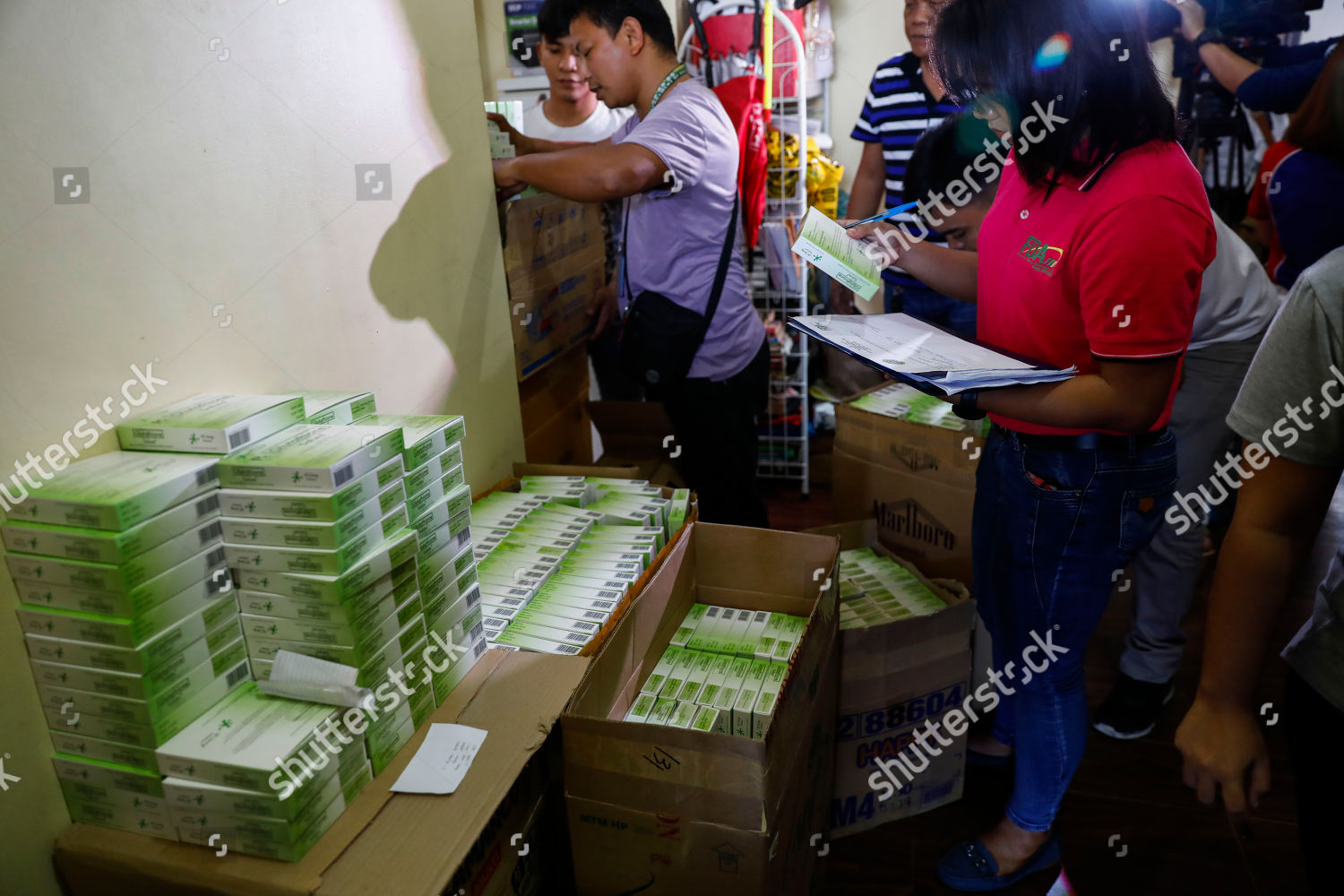Philippine Food Drug Administration Fda Officers Editorial Stock Photo ...