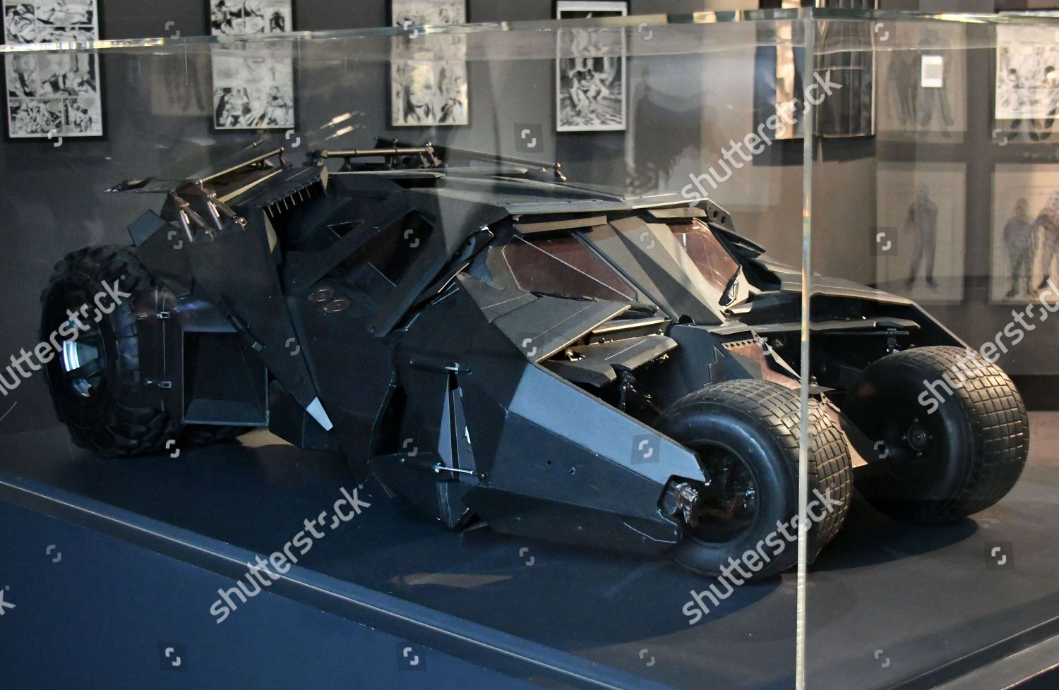 Miniature Batmobile Tumbler Batman Begins 2005 Editorial Stock Photo ...