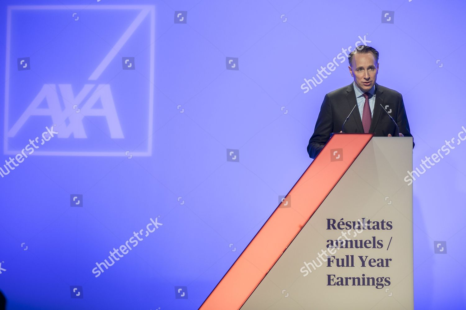Thomas Buberl Ceo Axa Editorial Stock Photo - Stock Image | Shutterstock