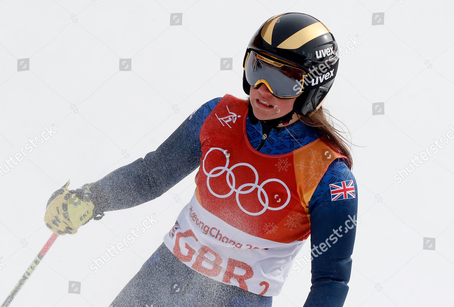 Charlie Guest Britain Action During Alpine Editorial Stock Photo ...