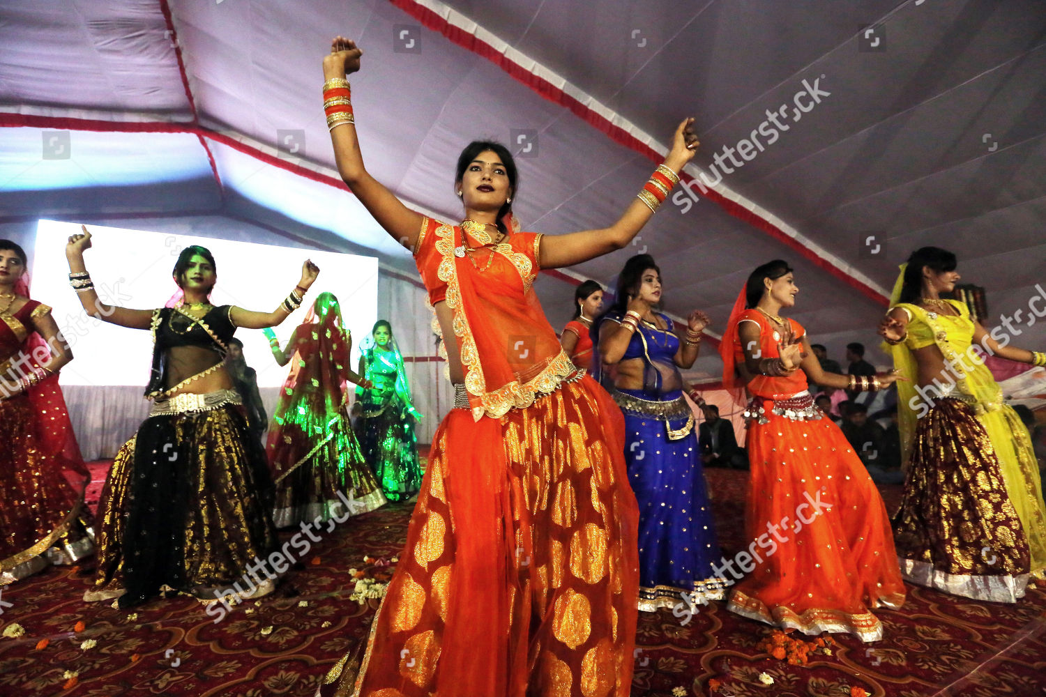 Indian Folkdance Artists Bediya Community Perform Editorial Stock Photo ...
