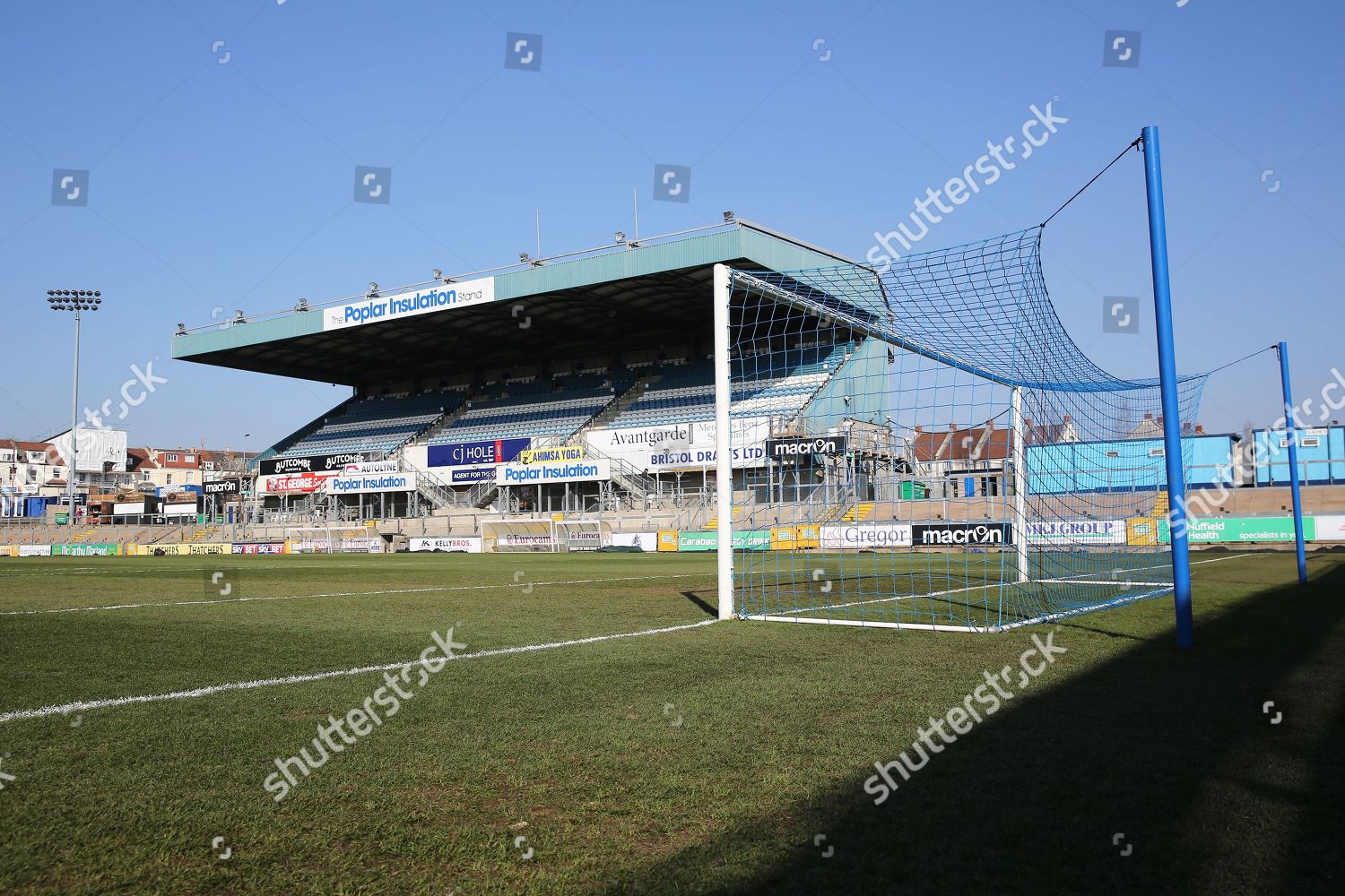 Bristol Rovers Ground Memorial Stadium Before Editorial Stock Photo ...