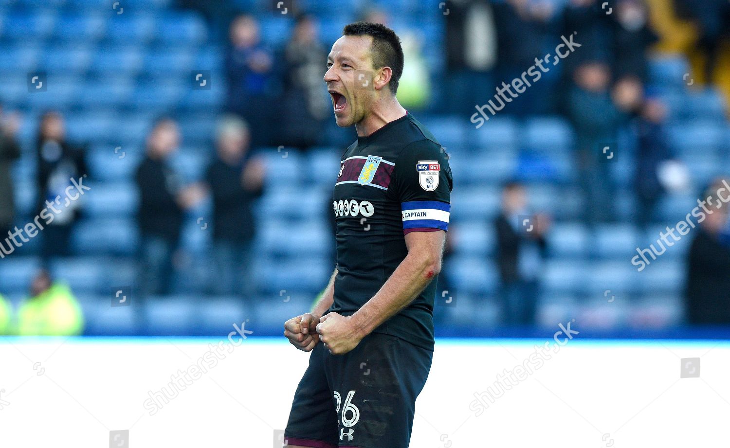 John Terry Aston Villa Celebrates Victory Editorial Stock Photo - Stock ...