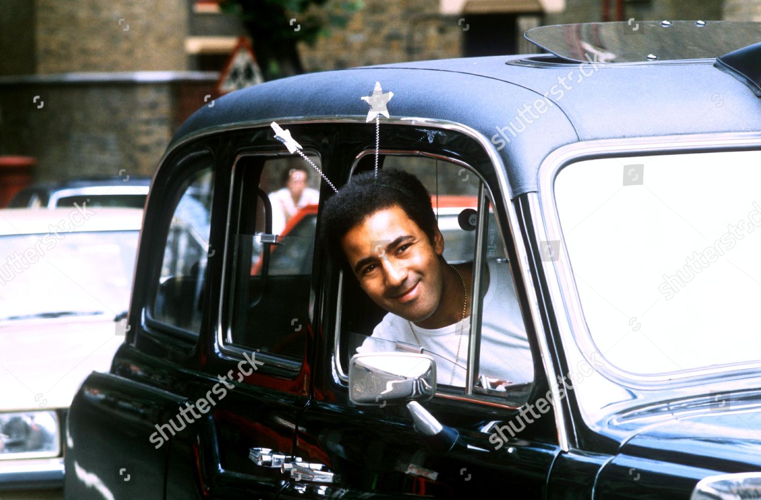 Taxi Driver Wearing Deely Bopper Editorial Stock Photo - Stock Image ...