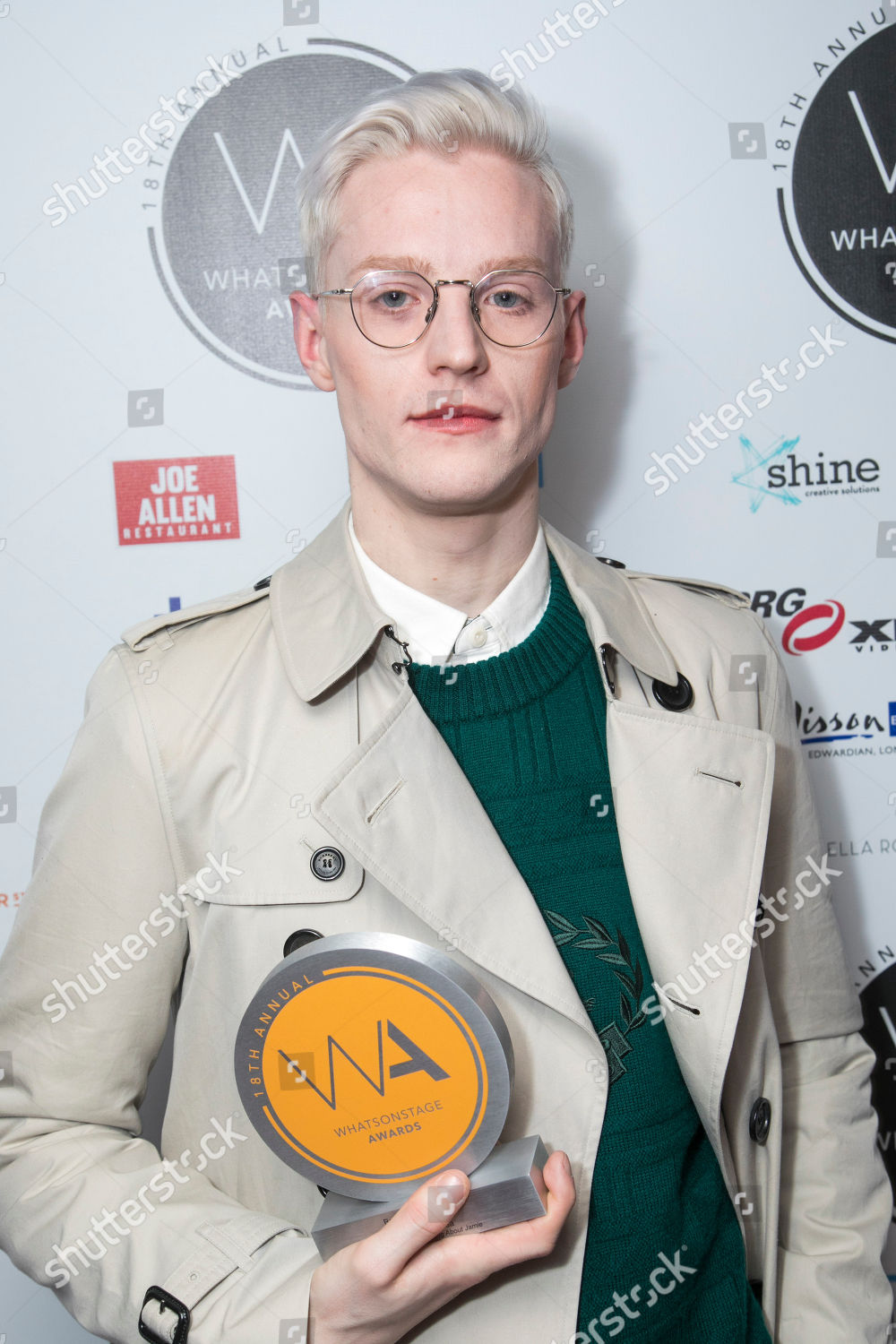 John Mccrea Accepts Award Best Actor Editorial Stock Photo - Stock ...