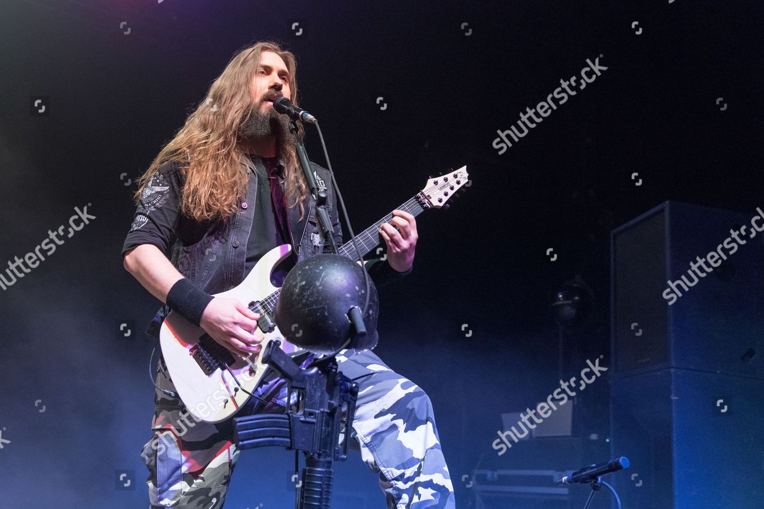 SABATON - CHRIS RORLAND Editorial Stock Photo - Stock Image | Shutterstock